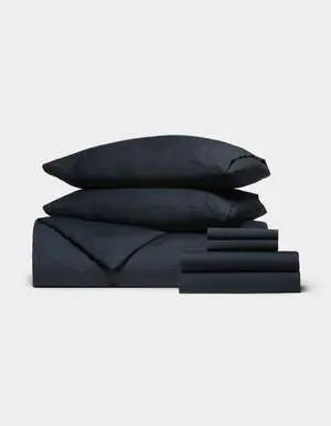 Cozy Earth Soft-wash Cotton Bedding Core Bundle - Eclipse