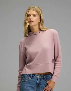 Cozy Earth Blake Waffle Hoodie - Viola