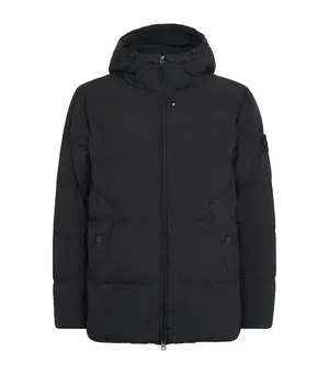 Stone Island Crinkle Reps Ny Puffer Jacket - Black