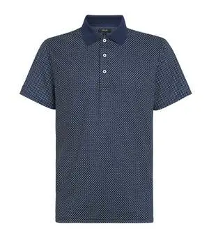Rlx Ralph Lauren Tailored-fit Performance Polo Shirt - Navy