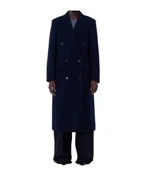 THE ROW Bamira Double-breasted Wool Coat