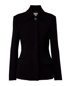 TOTEME Single-breasted Coat - Black