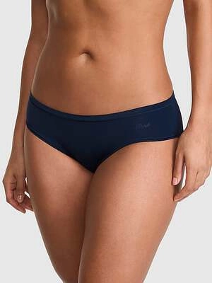 Pink Marshmallow Hiphugger Panty - Blue