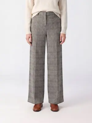 Fabiana Filippi Check Jersey Trousers