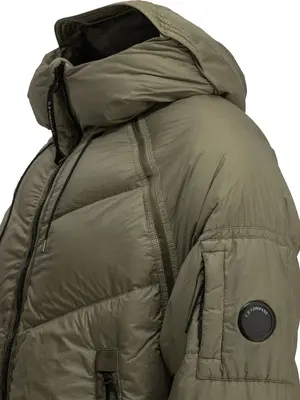 C.P. COMPANY Logo Down Jacket