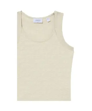 Off-White Logo-pattern Terry Tank Top