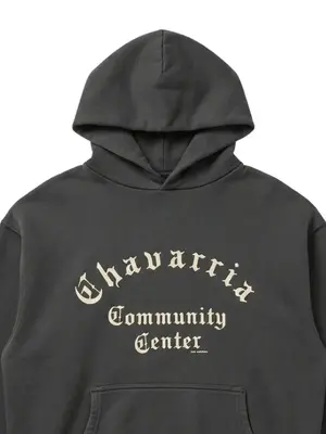 WILLY CHAVARRIA Logo-print Hoodie