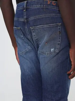 DONDUP Faded-detail Denim Trousers