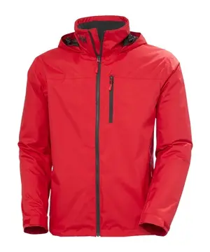 Helly Hansen Crew Hooded Midlayer Sailing Jacket 2.0 - Red
