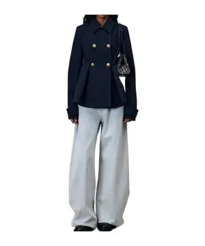 Dior Peplum Peacoat - No