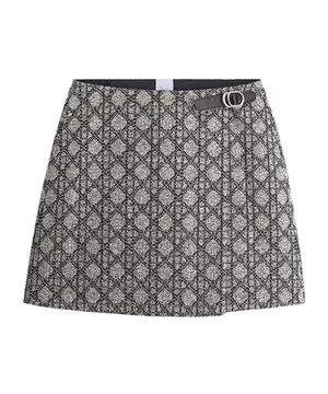 Dior Dioralps Cannage Wrap Skirt - No