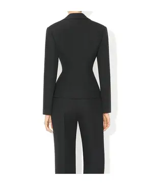 Alaïa Light Wool Single-breasted Jacket