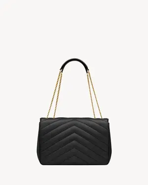 Saint Laurent Loulou Large In Matelasse Lambskin