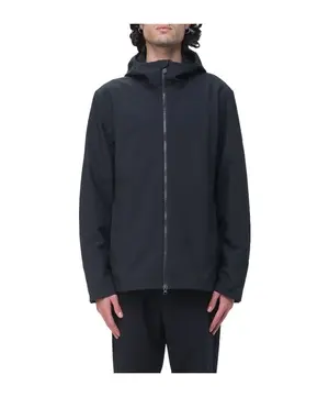 SAVE THE DUCK Hooded Zip-up Coat - Black