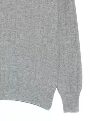 LARDINI Ribbed Roll-neck Sweater