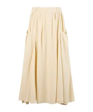 Rabanne Pleated Midi Skirt