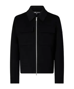 Moose Knuckles Logo-patch Buttoned Jacket