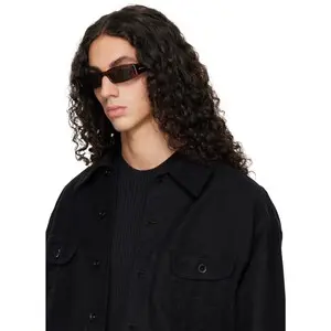 Saint Laurent Sl 942 Rectangle-frame Sunglasses - No