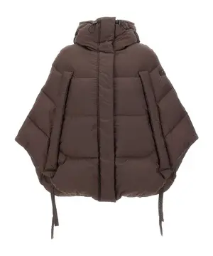 TATRAS Cape-style Down Jacket - Brown
