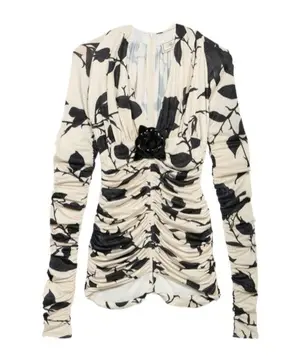 Blumarine Long-sleeved Cover-up