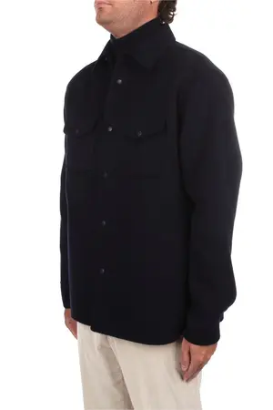 Aspesi Shirt Collar Buttoned Overshirt