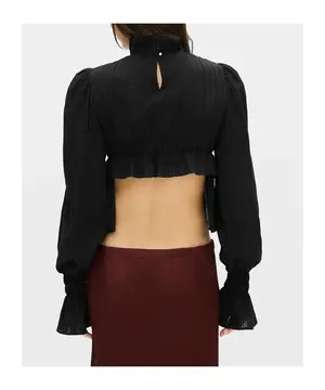 ANN DEMEULEMEESTER Ruffled-details Blouse