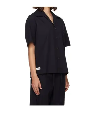 ENTIRE STUDIOS Single-breasted Short-sleeved Pajamas
