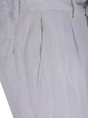 BARBA NAPOLI Pleated Corduroy Trousers