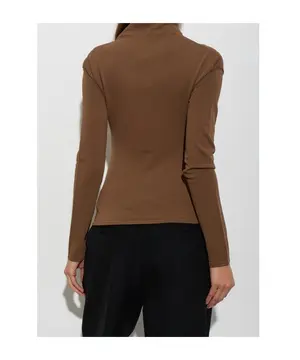 Cult Gaia Long-sleeved Top - Brown