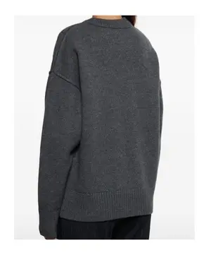 AMI Paris Long-sleeve Knit Top