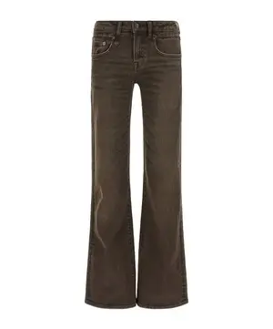 R13 Boy Flare' Denim Jeans - Black