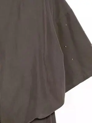 ALYSI Stud-embellished Layered-detail Midi Dress