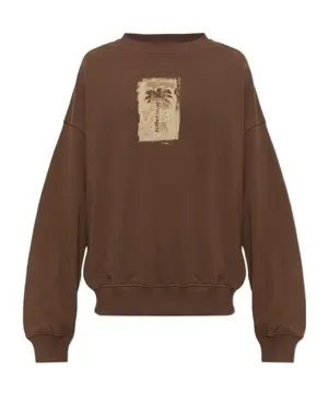 Palm Angels Long-sleeve Sweatshirt - Brown