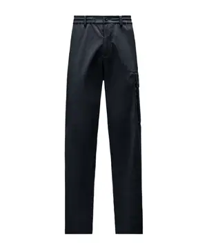 C.P. COMPANY Metropolis Series Technical Panama No Side Seam Cargo Pants