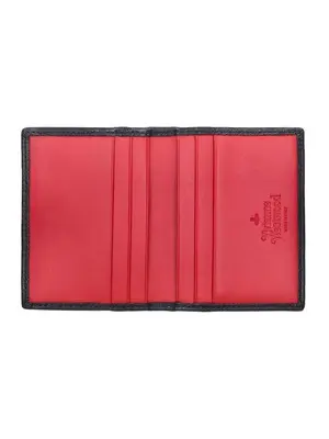 VIVIENNE WESTWOOD Bifold Calfskin Card Pack