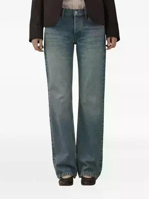 JEANERICA Kyoto Faded-effect Straight-leg Jeans - Blue