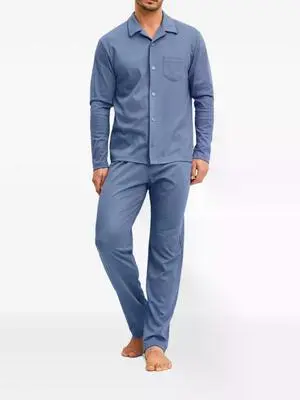 CALIDA Button-up Chest-pocket Pajamas