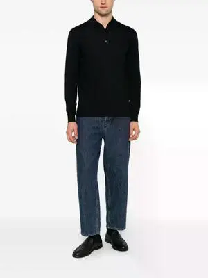 ÉPHÉMÈRE Long-sleeve Polo Shirt