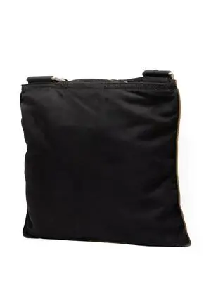Prada 2000-2013 Tessuto Zip Top Crossbody Bag