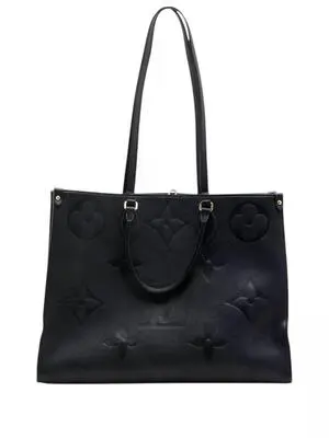 LOUIS VUITTON 2021-2026 Monogram Empreinte Onthego Gm Satchel - Black