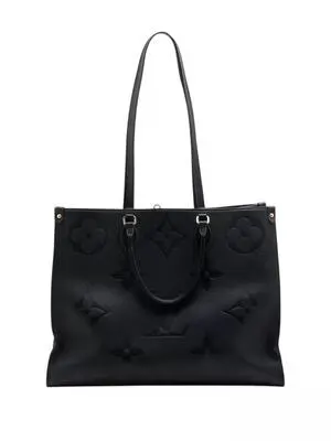 LOUIS VUITTON 2021-2026 Monogram Empreinte Onthego Gm Satchel - Black
