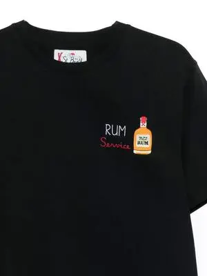 MC2 SAINT BARTH Arnott Embroidered Cotton T-shirt