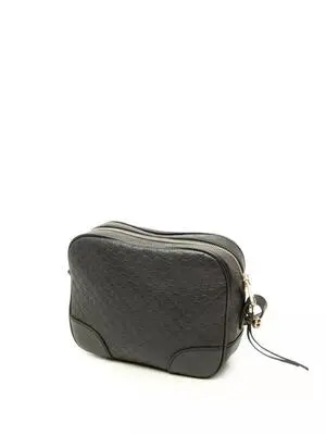 Gucci 2000-2015 Microguccissima Bree Crossbody Bag - Black