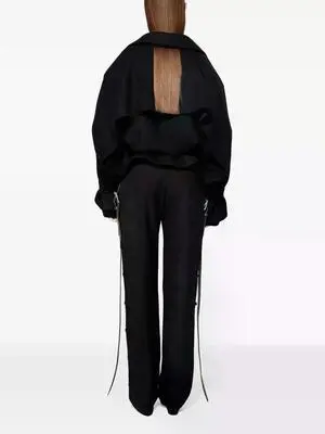 SRVC STUDIO Serpentine Loop-detail Trousers