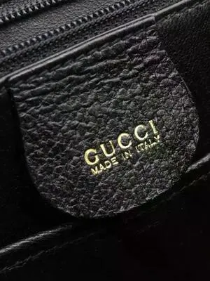 Gucci 1990-2010 Small Calfskin Bamboo Night Satchel
