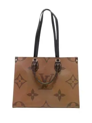 LOUIS VUITTON 2021-2026 Monogram Reverse Giant Onthego Mm Satchel