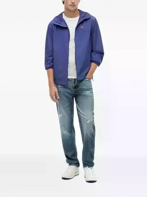 Tommy Hilfiger Hooded Logo-patch Jacket