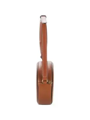 Celine Cuir Triomphe Oval Crossbody Bag