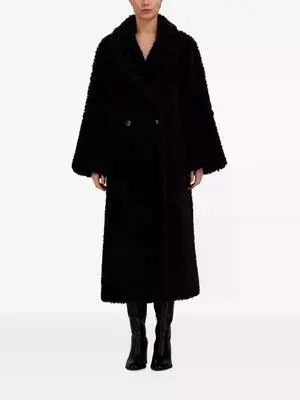 Herno Double-breasted Faux-fur Coat