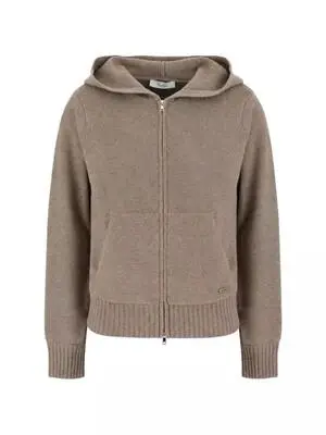 Max Mara Cashmere Zip-up Cardigan